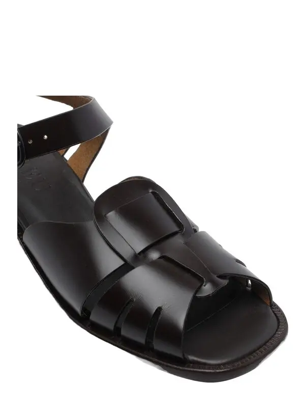 Hereu Ancora Fisherman Sandals - Brown