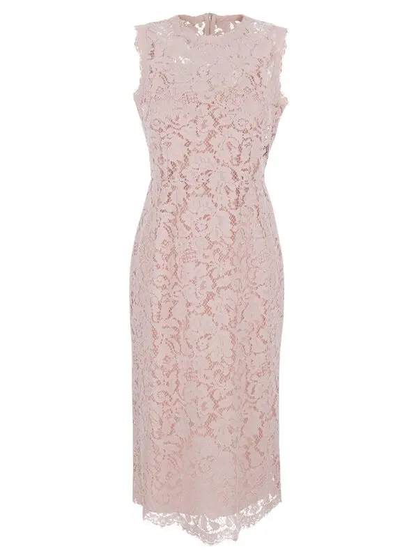 Dolce & Gabbana Lace Dress - Multicolor
