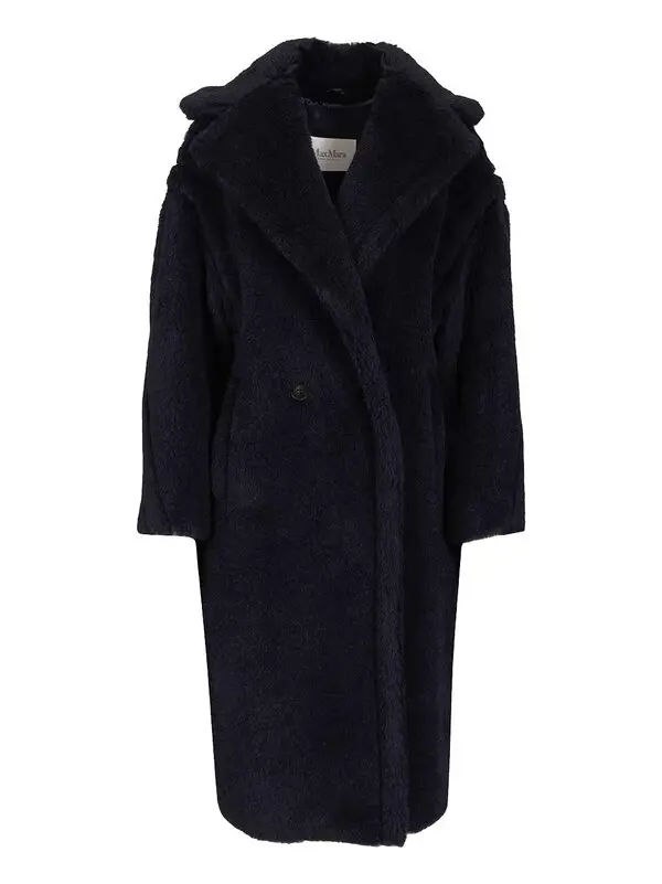 Max Mara Teddy Bear Icon Coat - Blue