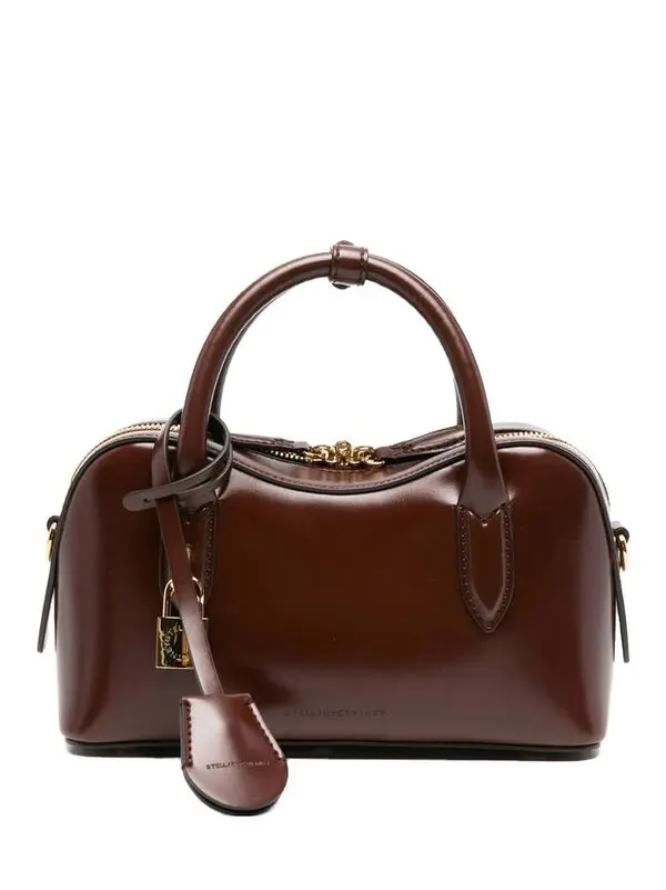 Stella McCartney Padlock Detail Tote Bag - Brown