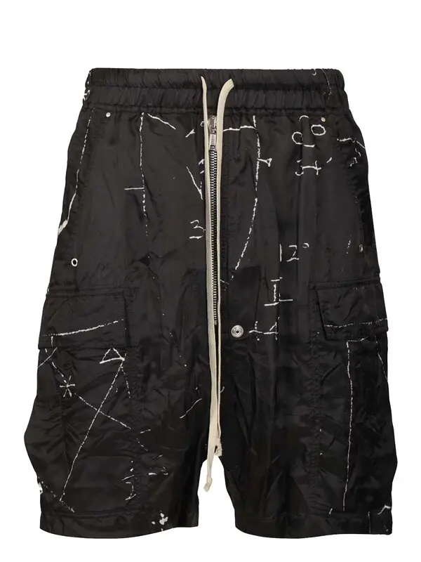 Rick Owens Cargobela Shorts - Black