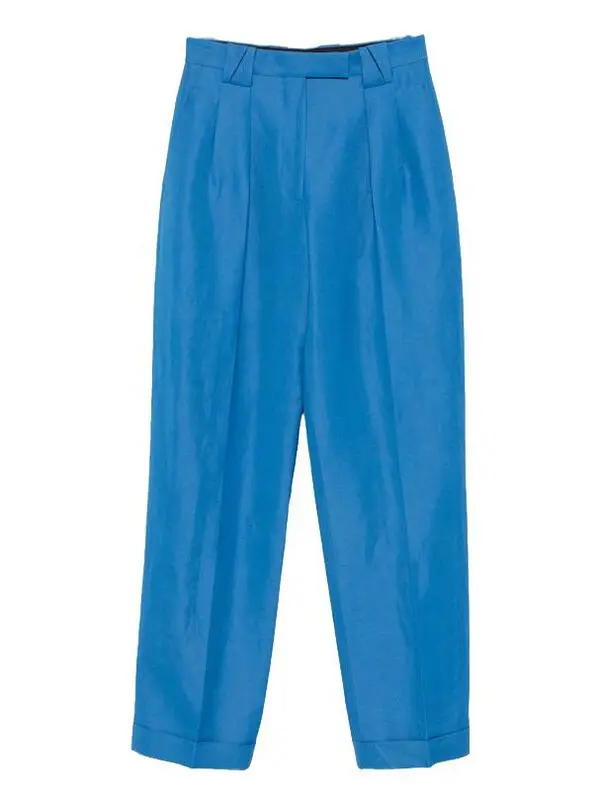Versace Straight Trousers - Blue