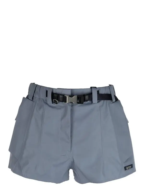 Prada Belted Clothing Shorts - Multicolor