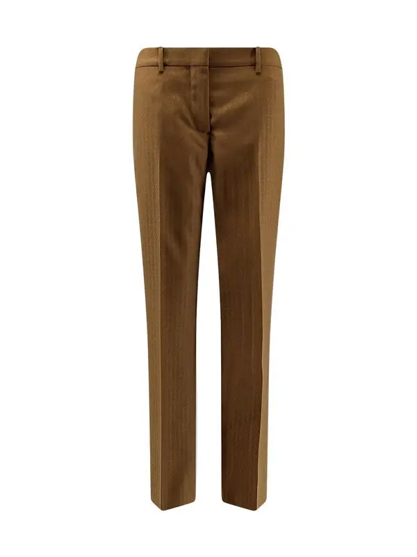 Burberry Shelley Wool And Mohair Trousers - Multicolor