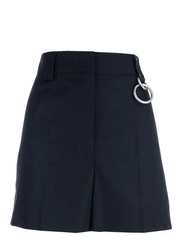 Prada Tailored Shorts With Ring Detail - Multicolor