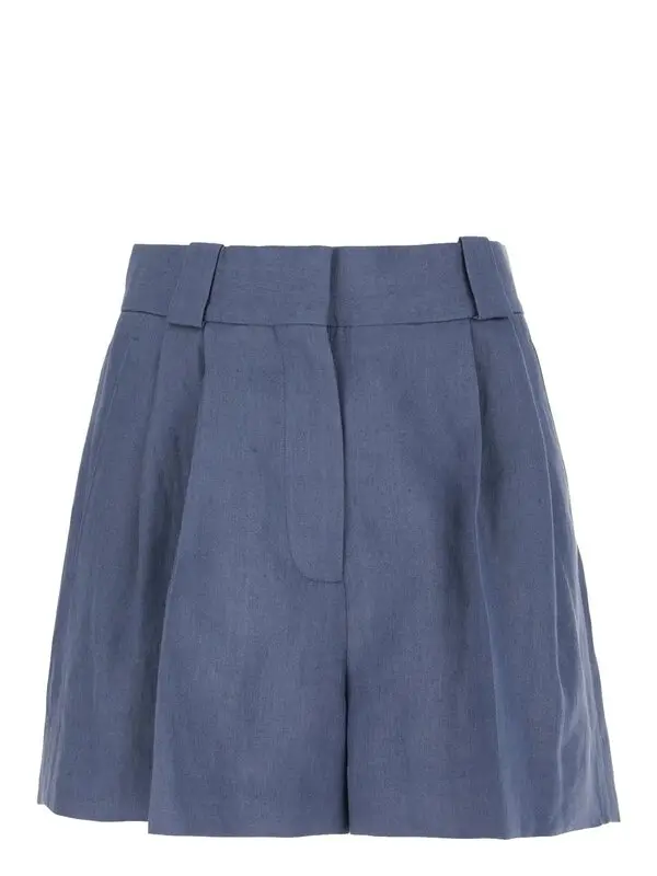 BLAZÉ MILANO Tailored Pleated Shorts - Multicolor