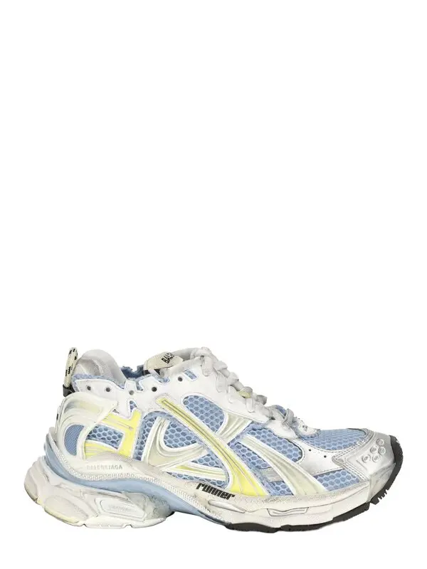 Balenciaga Runner Mesh Sneakers - Multicolor