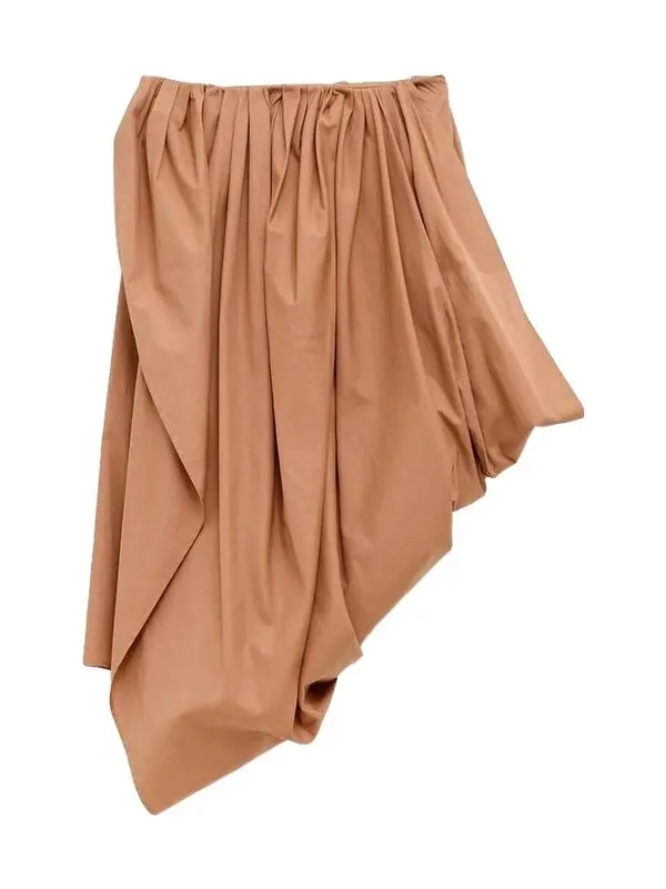 Chloé Asymmetric & Draped Skirts - Cream