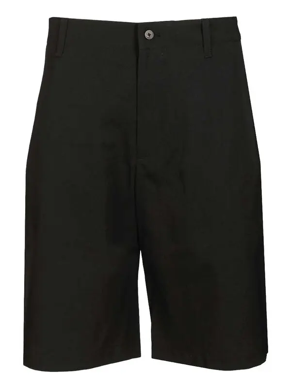 Jacquemus Camargue Wool Shorts - Black