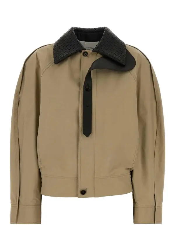 Bottega Veneta Cotton Jacket - Brown