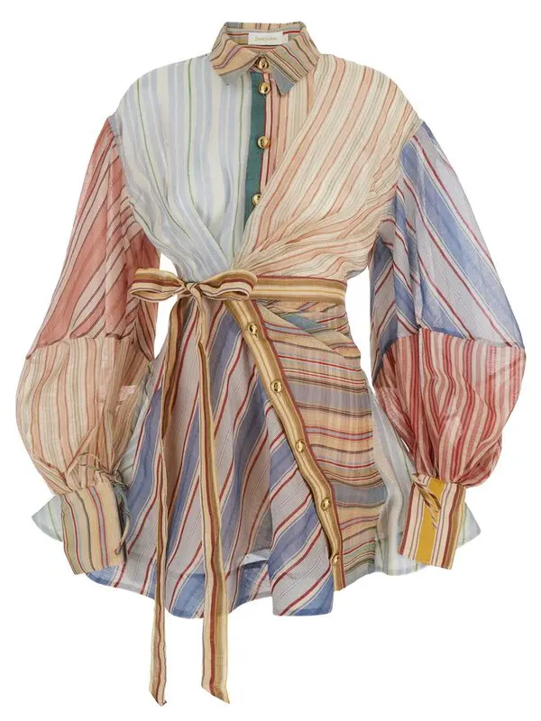 Zimmermann Rebellion Midi Dress - Multicolor