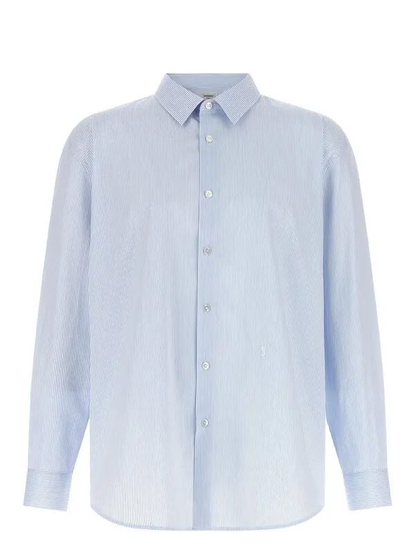 Saint Laurent Cassandre' Shirt - Blue