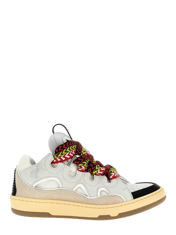 LANVIN Curb Sneakers - Gray
