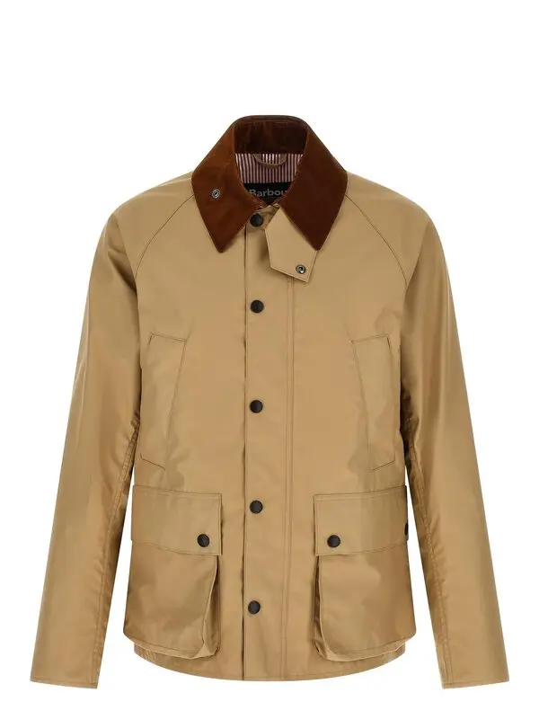 Junya Watanabe Barbour X Eye 'bedale' Waterproof Jacket - Cream
