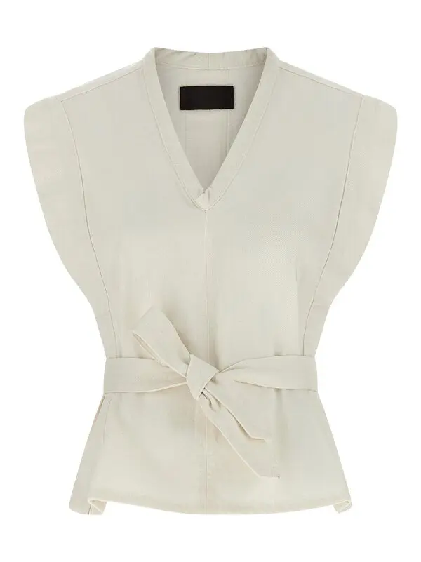 LEMAIRE Chasuble Vest - White