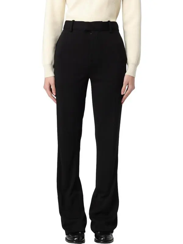 Bottega Veneta Viscose Pants - Black