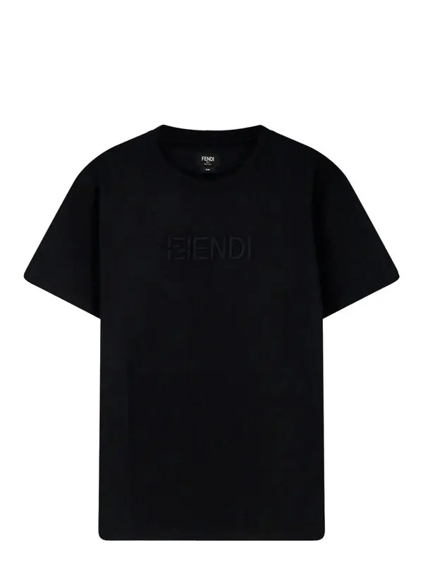 Fendi Slim Fit Cotton T-shirt - Multicolor