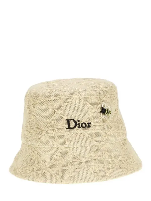 Dior Teddy D Raw Bucket Hat - Multicolor