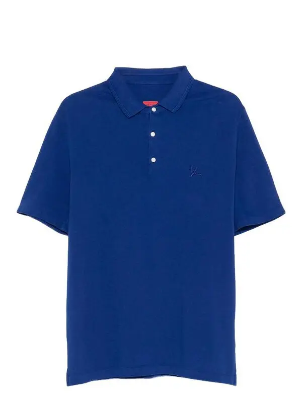 Isaia Polo Shirts - Blue