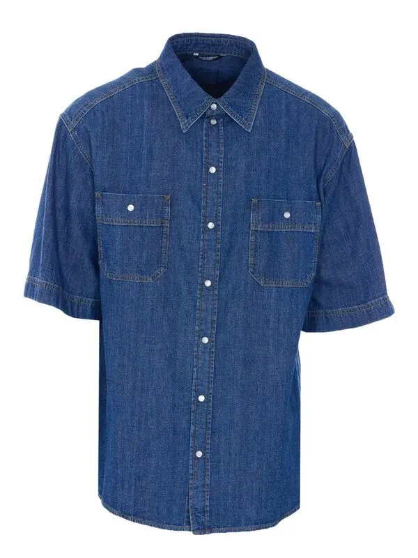 Dolce & Gabbana Denim Shirt - Blue