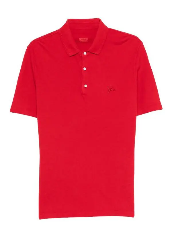 Isaia Polo Shirts - Red