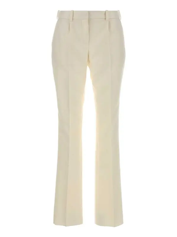 Balenciaga Wool Blend Pants - White