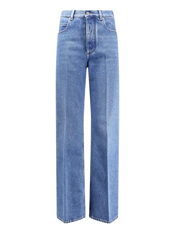 Bottega Veneta Flared Cotton Jeans - Multicolor