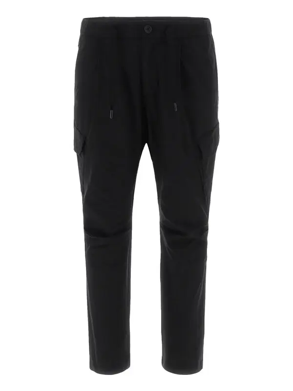 Herno Nylon Cargo Pants - Black