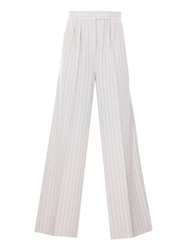 Max Mara Mxmoss Pants - White