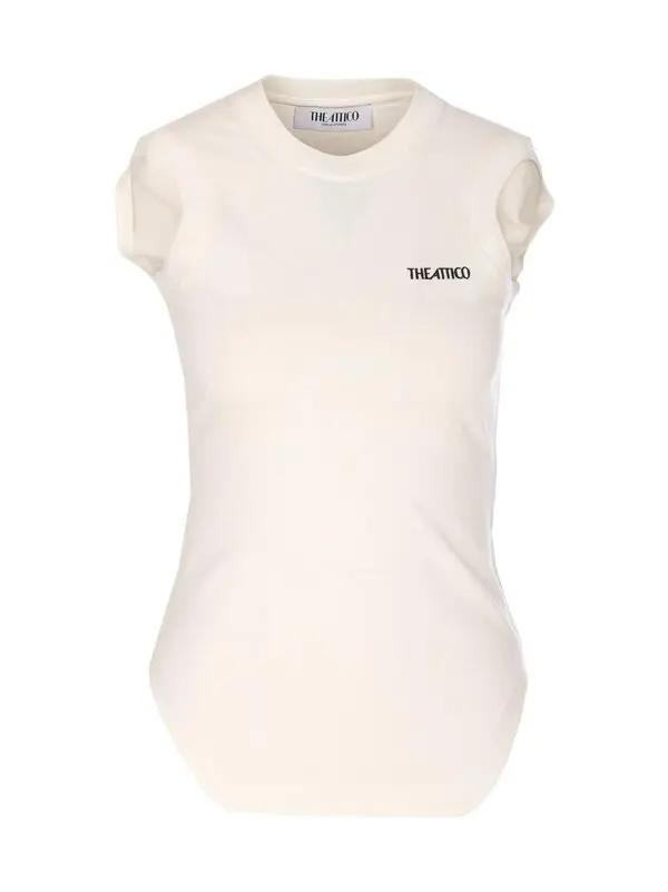 Attico Logo Tank Top - White
