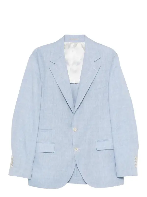 Brunello Cucinelli Deconstructed Blazer - Multicolor