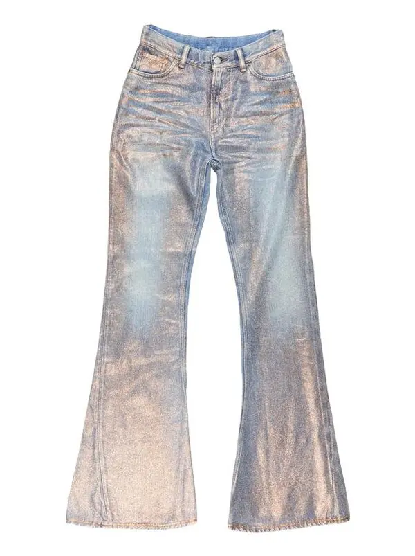Acne Studios Flared Trousers - Blue