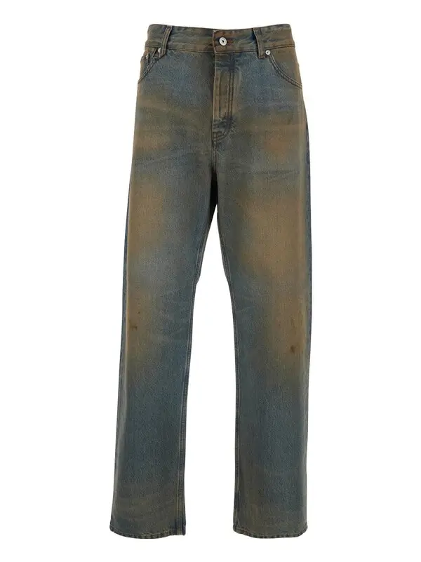 Jacquemus Le De Nimes Berger' Five-pocket Jeans - Multicolor