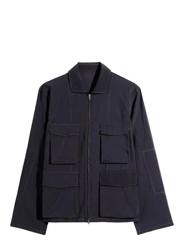 LEMAIRE Cotton Military Jacket - Blue
