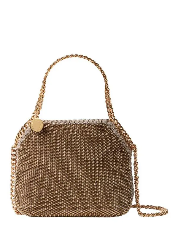 Stella McCartney Tone Beaded Tote Bag - Gold