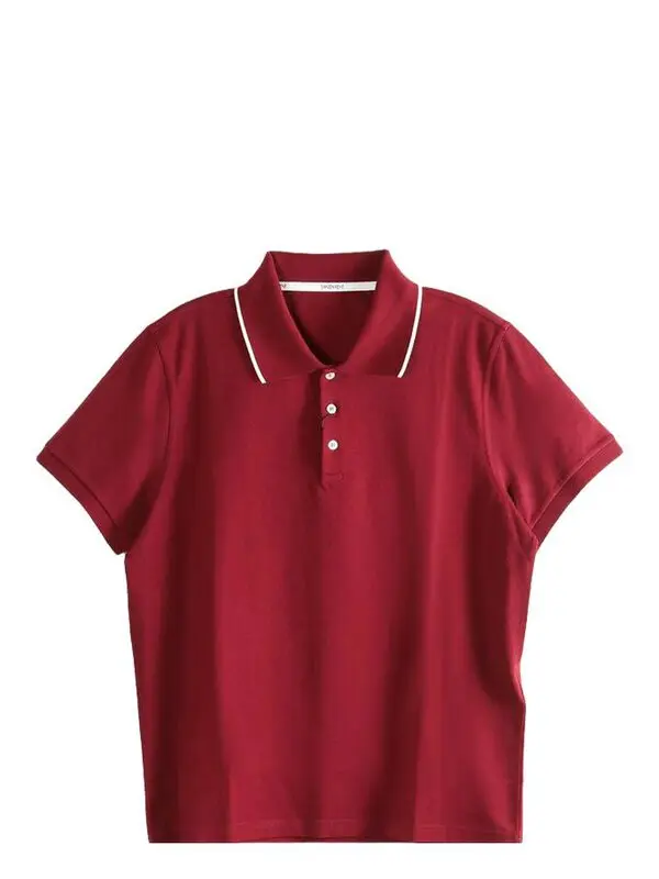 Saint Laurent Polo Shirts - Red