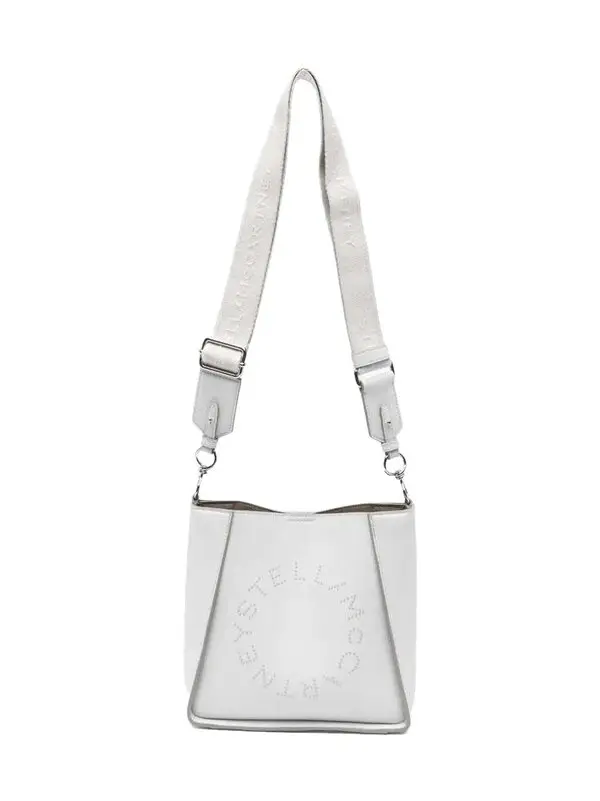 Stella McCartney Logo Detail Shoulder Bag - Gray
