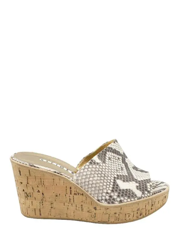 Walter Steiger Platform Mules - Cream