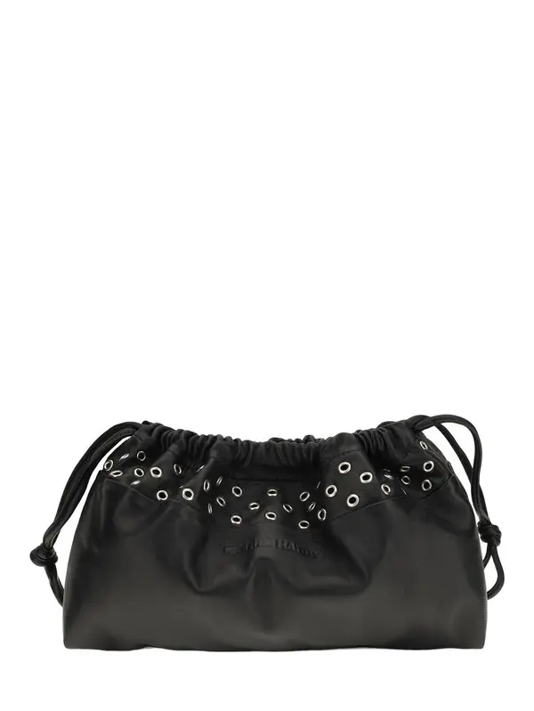 Pierre Hardy Double Clutch With Eyelets - Black