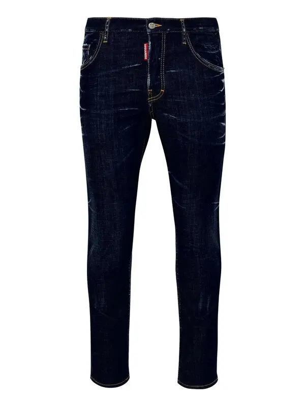 Dsquared2 Cotton Skater Jeans - Blue