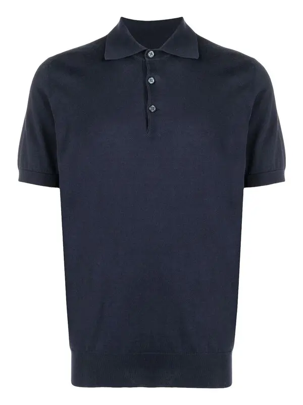 Brunello Cucinelli Lightweight Knit Polo - Multicolor