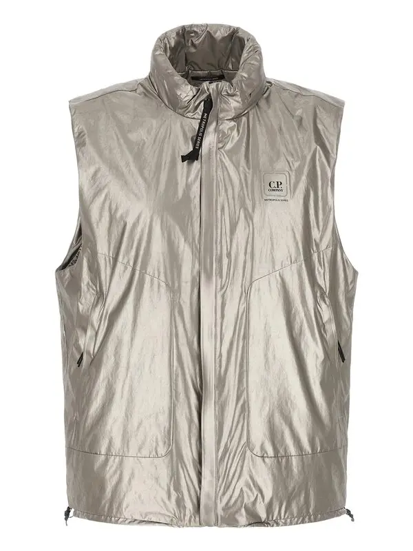 C.P. COMPANY The Metropolis Series Vest - Silver