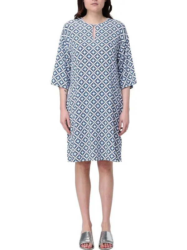 Max Mara Geometric Print Dress - Multicolor