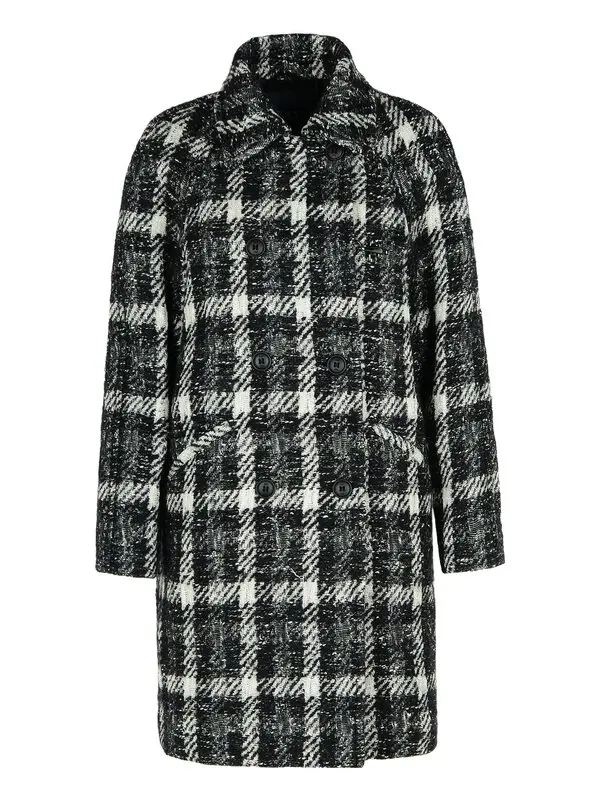 FAY Cotton Blend Coat - Black