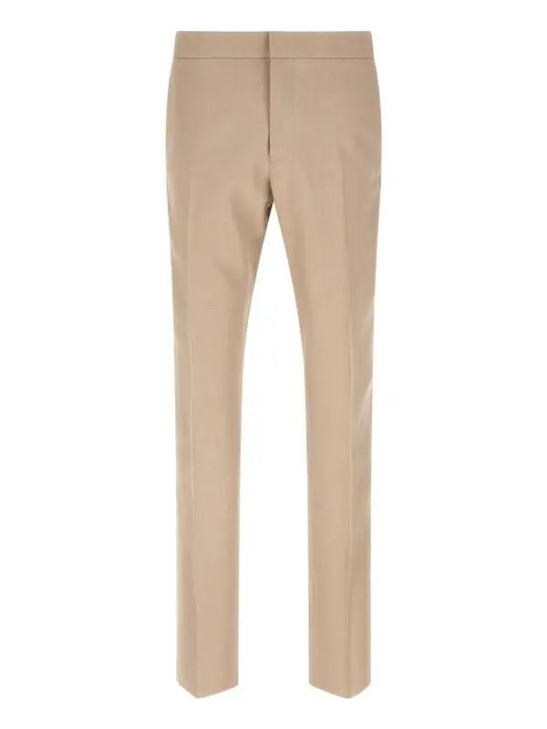 Zegna Linen Trousers - Cream