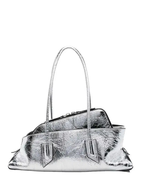 Attico La Passeggiata Small Shoulder Bag - Silver