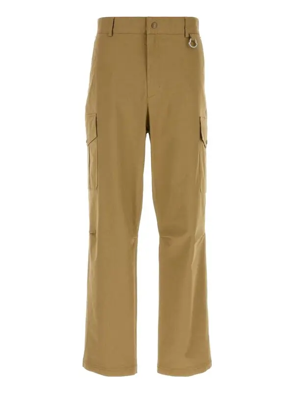Moncler Stretch Cotton Cargo Pants - Brown