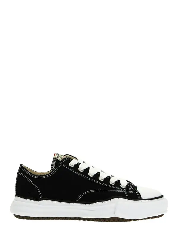 Mihara Yasuhiro Peterson Low Top Cotton Canvas Sneakers - Multicolor