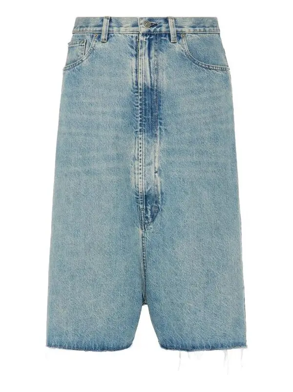MAISON MARGIELA Denim Shorts - Blue