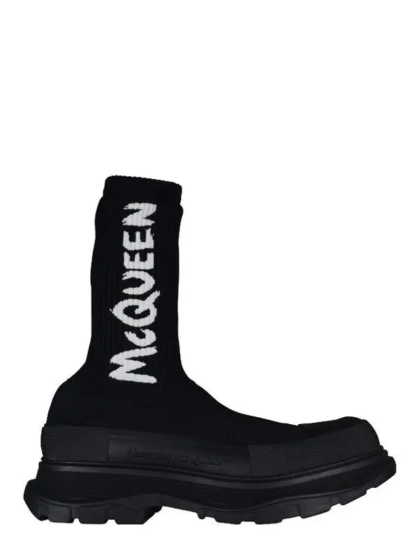 Alexander McQueen Tread Slick Boots - Black